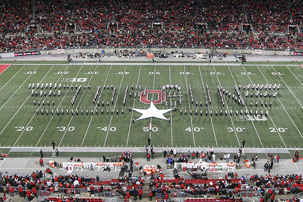 TBDBITL Flies High with 'Top Gun' Halftime Show | The Ohio State University Marching and ...