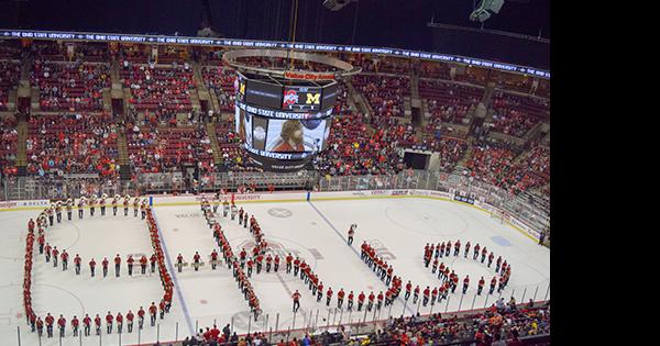 Script Ohio on Ice | The Ohio State University Marching and Athletic Bands
